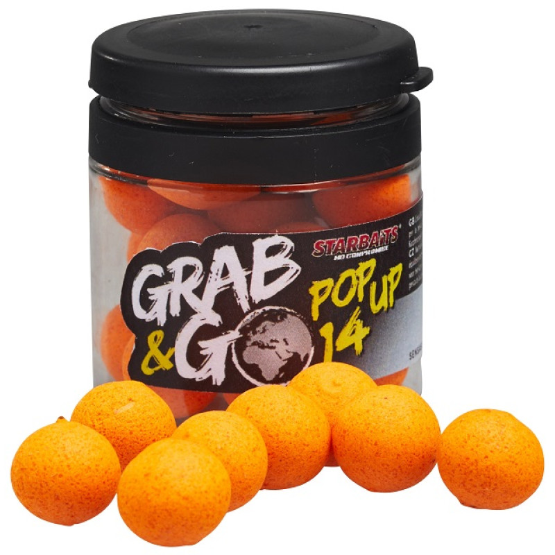 Plovoucí boilies POP-UP G&G Global Halibut 20g 14mm - Starbaits